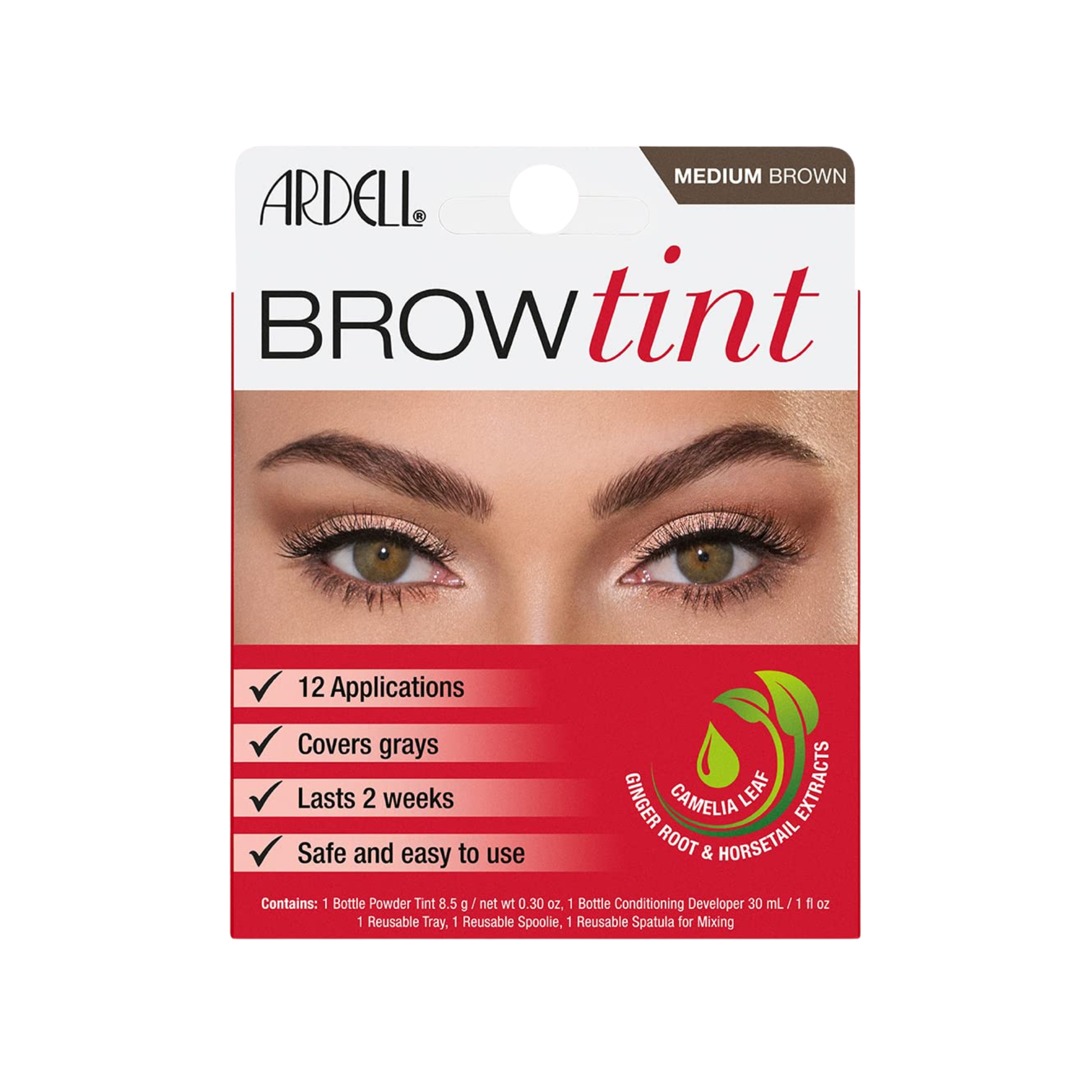 medium eyebrow tint