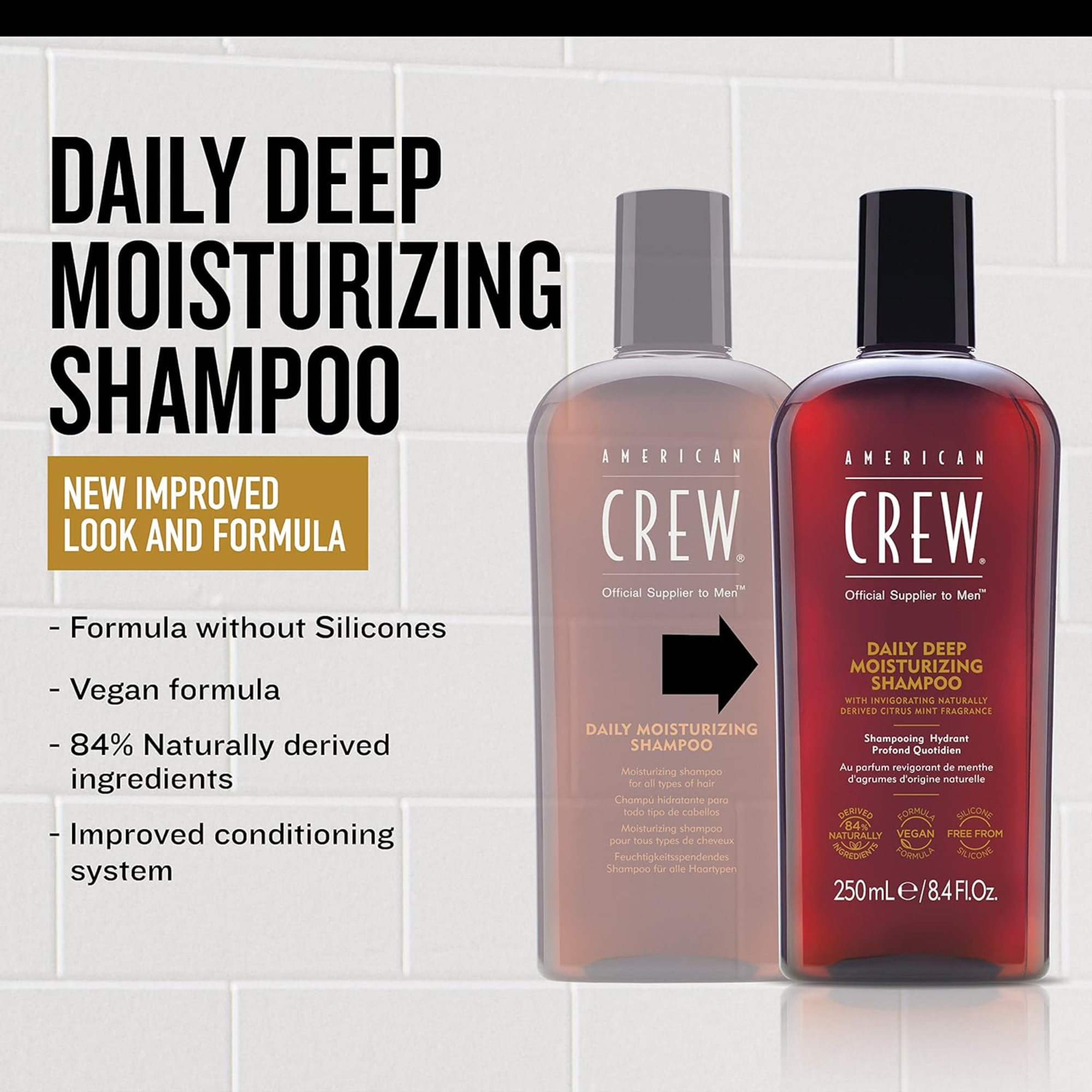 American crew daily moisturizing shampoo store