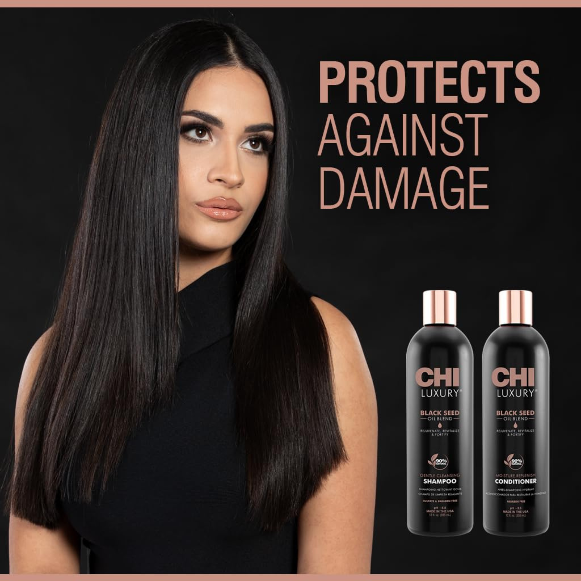 CHI Luxury Black Seed Oil Shampoo 12 oz Salon Brands